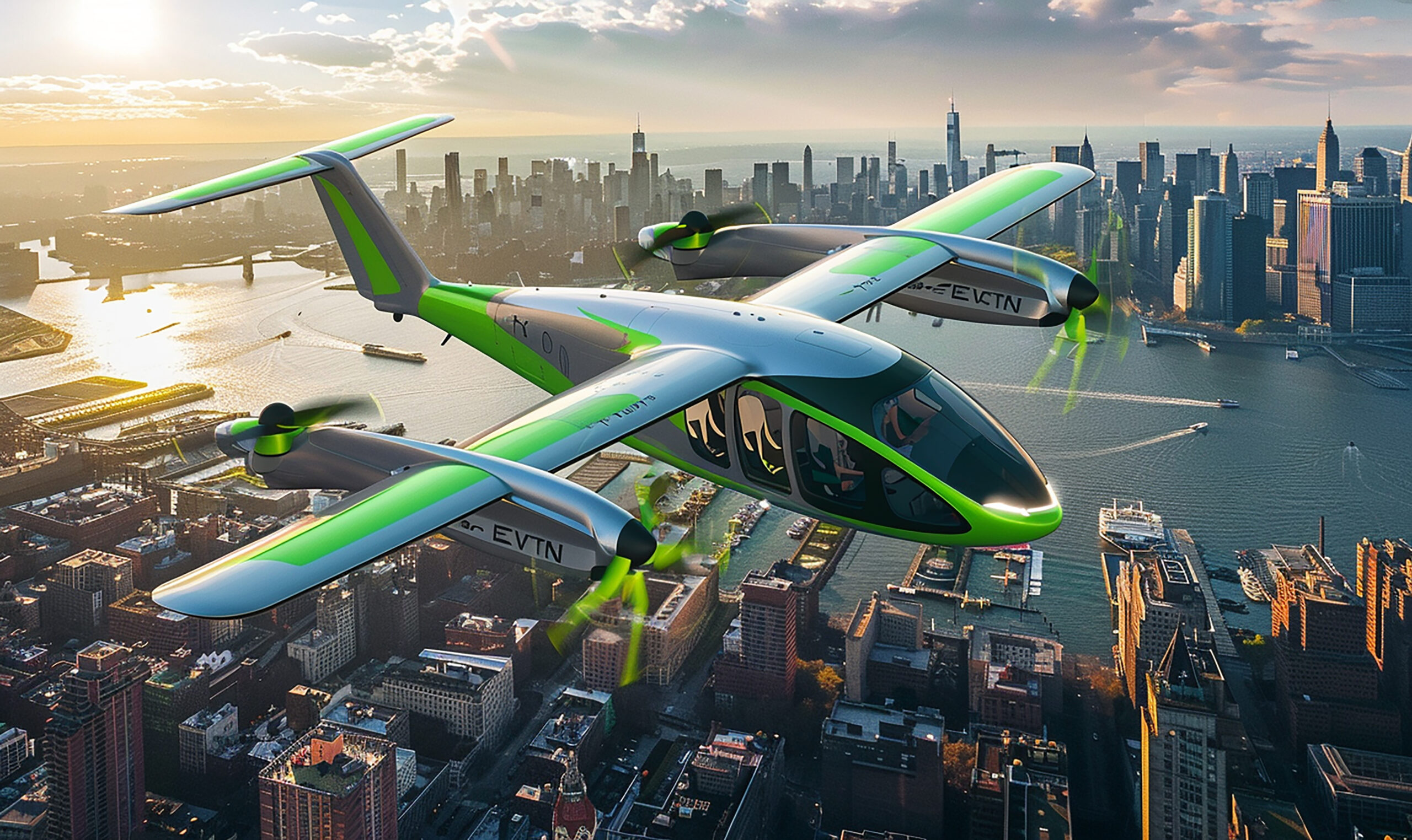 Taxi aereo a idrogeno stabilisce record con il volo più lungo senza ...